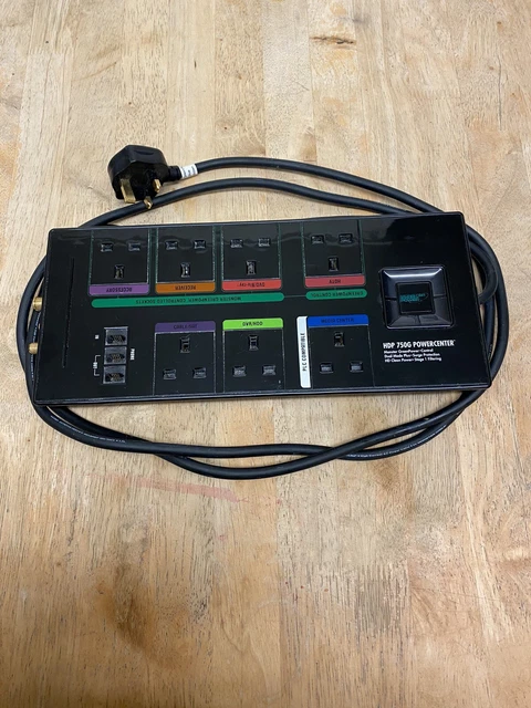 MONSTER POWER HDP 850G Power Center Extension Socket 7 Way Sockets £38. ...