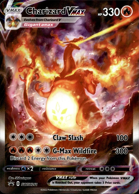 CHARIZARD VMAX #SWSH261 Pokemon Promo EUR 18,78 - PicClick IT