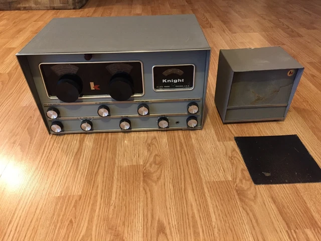 ALLIED KNIGHT R100 Ham Radio Communications Receiver + Speaker $370.15 ...