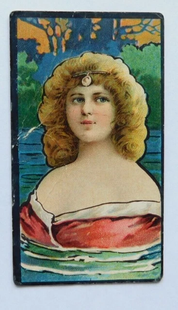 1903 BRITISH AMERICAN Tobacco Co. BAT Cigarette Card Beauties Water ...