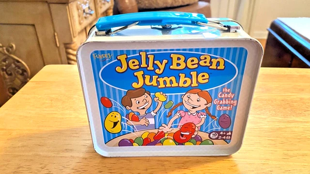 JELLY BEAN JUMBLE - The Candy Grabbing Game! Collectible Tin Lunch Box ...