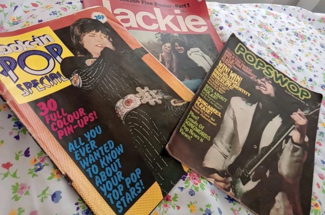 VINTAGE 70S POP / Music Magazines Jackie/ Look In / Popswop £15.99 ...