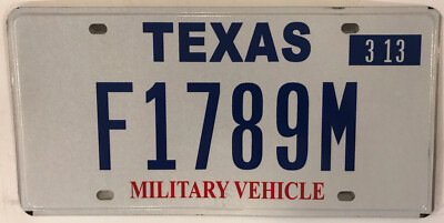 MILITARY VEHICLE LICENSE plate Keep Humvee Tank Army Troop Truck APC ...