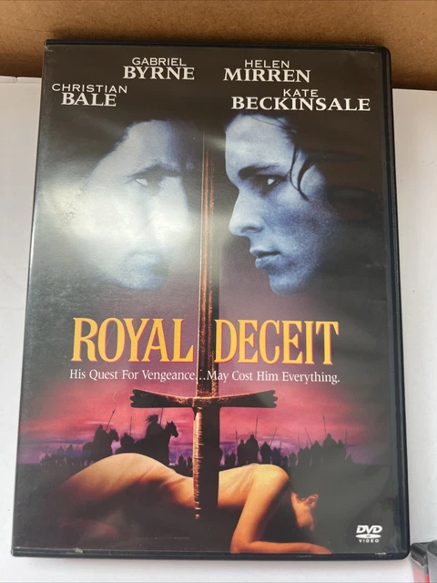 ROYAL DECEIT - DVD - 1994 Christian Bale, Gabriel Byrne, Kate ...