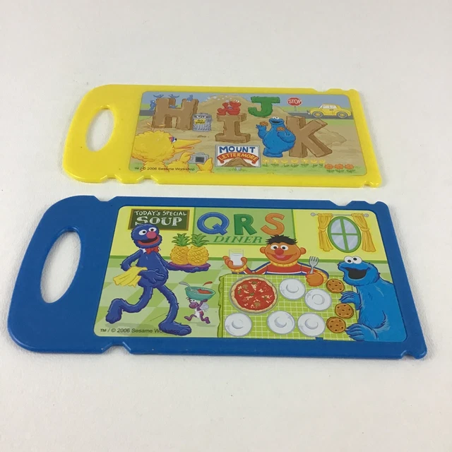 SESAME STREET ELMO Talking Laptop Computer Replacement Cards 2006 ...