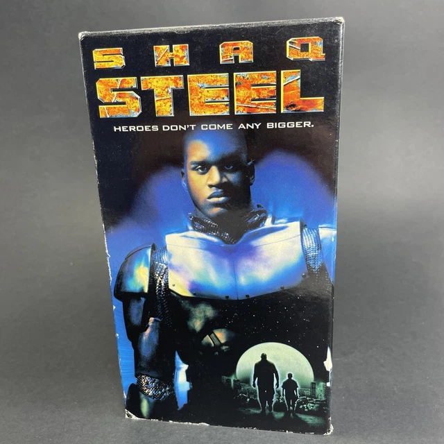 STEEL (VHS, 1997) Sci-Fi, Shaq, Shaquille O'Neal, Annabeth Gish, Judd ...
