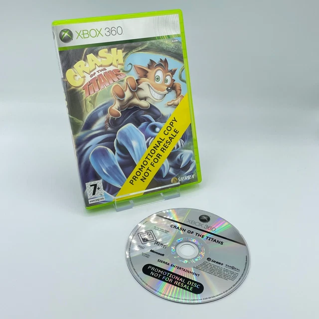 CRASH OF THE Titans *Promotional Copy* (Microsoft Xbox 360, 2007) £29. ...
