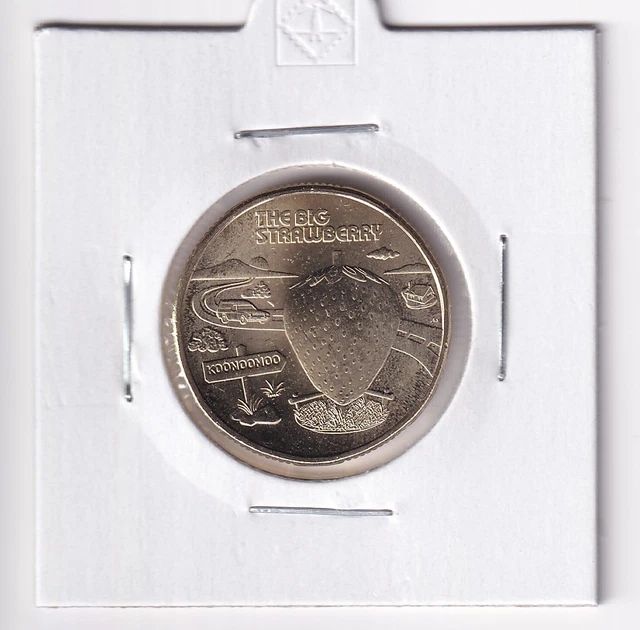 AUSTRALIAN: 2025 $1 Aussie Big Things 2. The Big Strawberry Coin #6225 ...