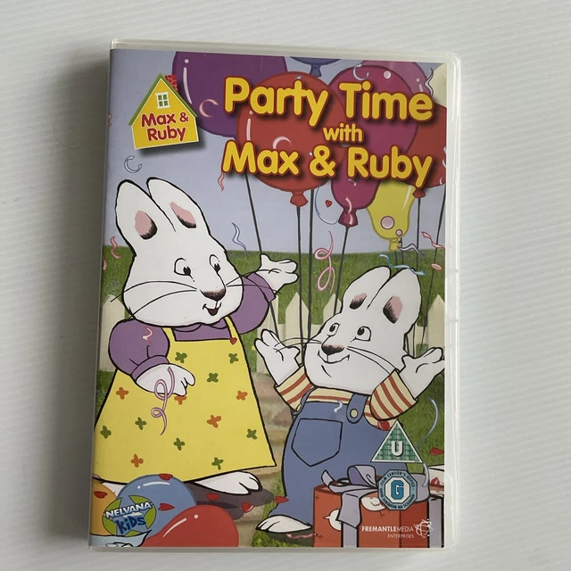 Max And Ruby Party Time With Max And Ruby Dvd 2006 Region All 1195 5399