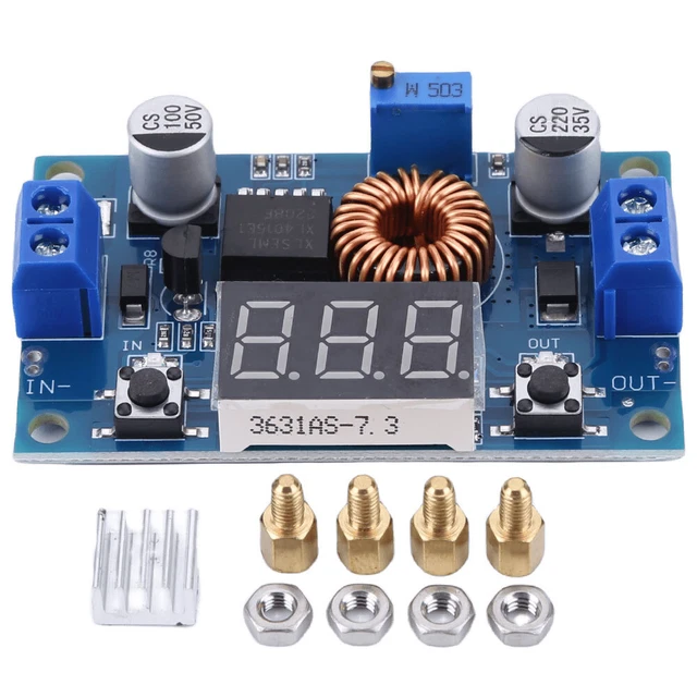 XL4015 ADJUSTABLE STEP-DOWN Module 5A DC-DC Step Down Converter with ...