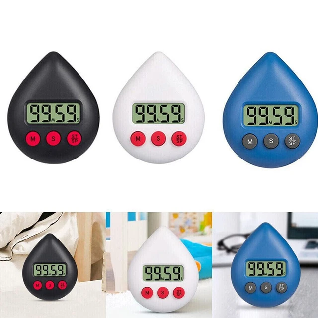 SAVE WATER SAVE Energy Programmable DIGITAL Countdown Timer Black/White ...
