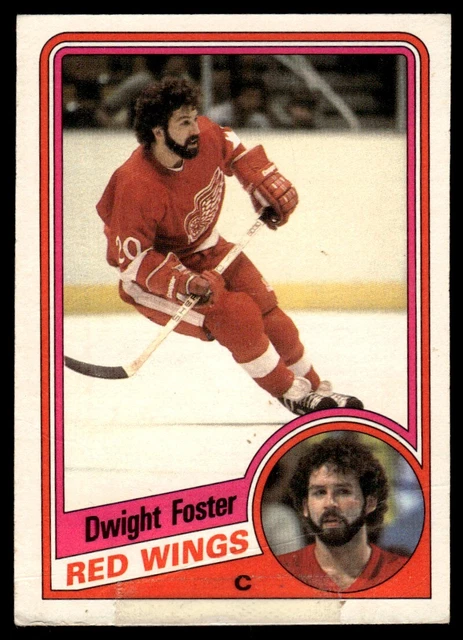 1984-85 O-PEE-CHEE **C** Dwight Foster Detroit Red Wings #53 $1.00 ...