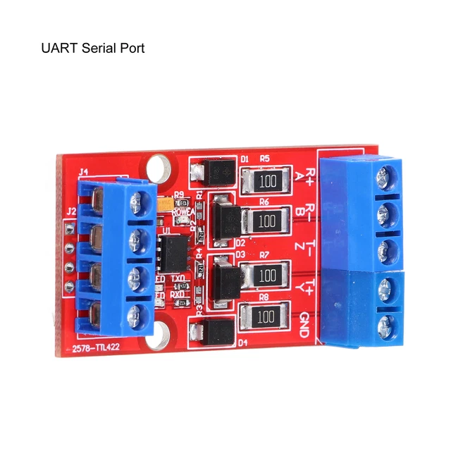 LEVEL CONVERTER MODULE RS422 To TTL Bidirectional UART Serial Port ...