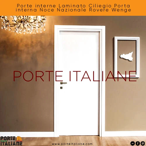 PORTE INTERNE LAMINATO Ciliegio Porta interna Noce Nazionale Rovere ...