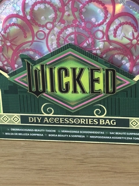 WICKED FOR GOOD DIY Accessories Bag - Glinda Craft Sets Movie Merch £9. ...