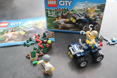 LEGO CITY BOX #60065 Police Chase Buggy And Thief £8.60 - PicClick UK