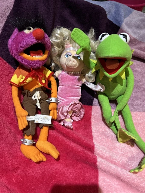 THE MUPPETS JIM Henson company kermit and miss piggy And Animal soft ...