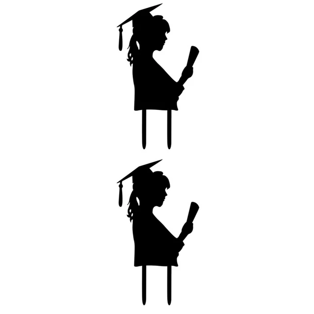 GRADUATION SEASON 2 Pack Graduation Cake Topper Toppers Season Hat $11. ...