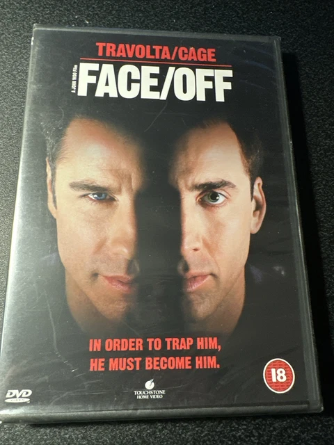 FACE/OFF (DVD, 2001) John Travolta, Nicolas Cage, Joan Allen, Gina ...