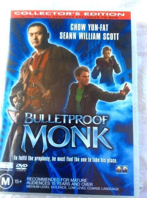 BULLETPROOF MONK DVD CHOW YUN-FAT, SEANN WILLIAM SCOTT 2003 Free UK P&P ...