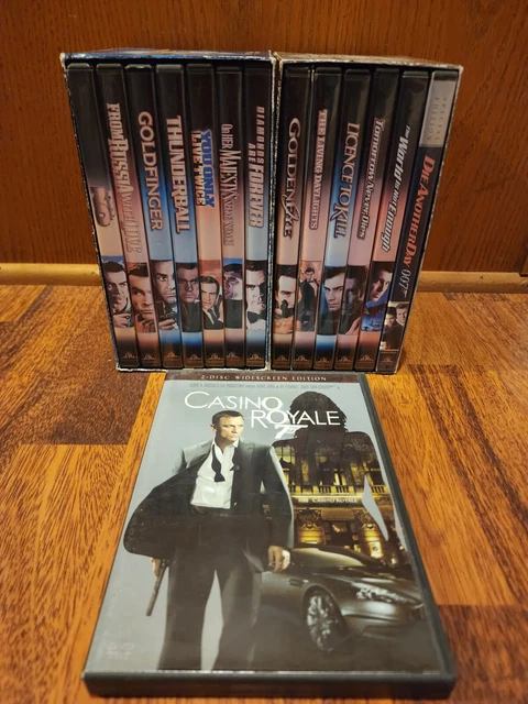 JAMES BOND COLLECTION Special 007 Edition DVD Box Set Sean Connery Pierce Brosna $50.09 ...