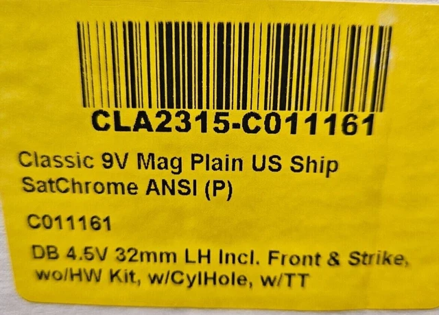 VINGCARD CLASSIC 9V Mag Lock Brand New Rare!!!! Lcu T2Xc $325.00 ...