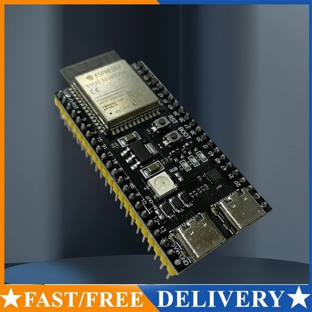 ESP32/ ESP32-S3/ESP32-C3 DEVELOPMENT Board Dual Type-C (N16R8 Welded) EUR 11,27 - PicClick FR