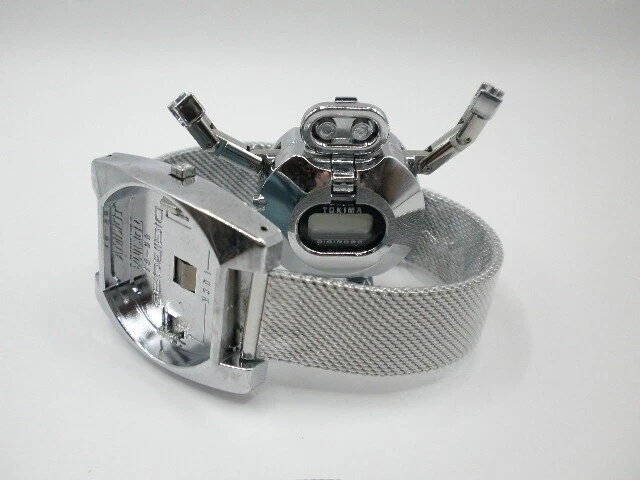 1983 BANDAI TOKIMA Digirobo Transform Watch Showa Era Red Box $249.00 ...