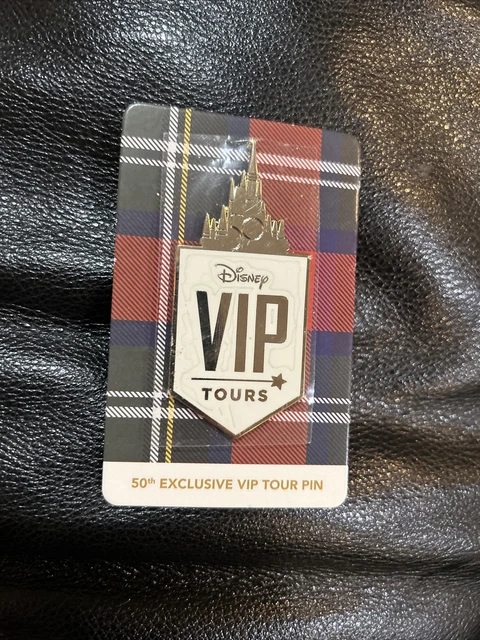 DISNEY VIP TOUR Pin 50th Anniversary Exclusive Edition Walt Disney ...
