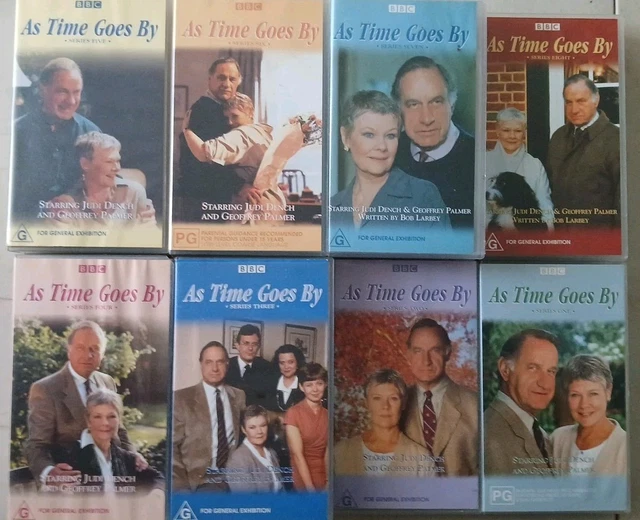 AS TIME GOES By 1-8 VHS Tapes Bundle BBC {AUS Region} 8 Seasons $49.50 ...