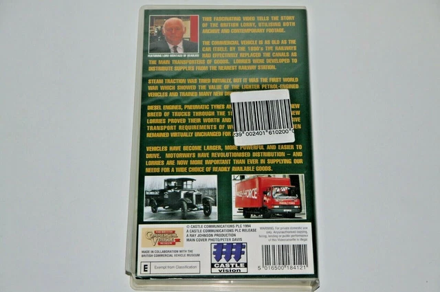 THE STORY OF The British Lorry (Vhs Video Cassette) £9.99 - PicClick UK
