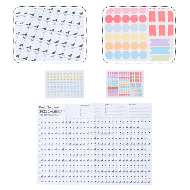 MINI CALENDRIER SUSPENDU 2022 Hebdomadaire De Rappel Bureau EUR 7,55 - PicClick FR