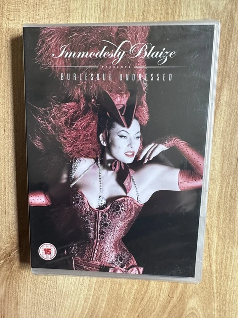 BURLESQUE UNDRESSED DVD (2010) Immodesty Blaize cert 15 - New/ Sealed EUR 30,75 - PicClick IT