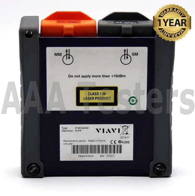 JDSU VIAVI 4146 Quad Sm MM Fibre Otdr Module Pour T-Berd MTS 2000 4000 ...