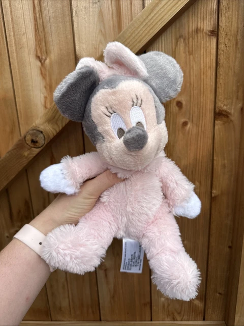 MINNIE MOUSE PLUSH Disneyland resorts Baby Rattle Soft Toy | 11” tall ...