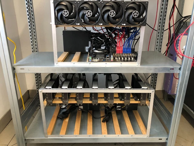 MINING RIG GPU 13x Nvidia GeForce RTX 3060ti Founders Edition EUR 4.999 ...