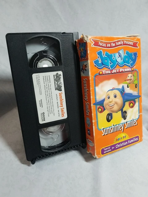 JAYJAY THE JET Plane - Sunshiney Smiles VHS Tape Educational Christian ...
