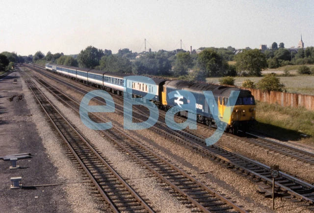 35MM RAILWAY SLIDE of Class 50 50031 @ Oxford - Copyright to Buyer £4. ...