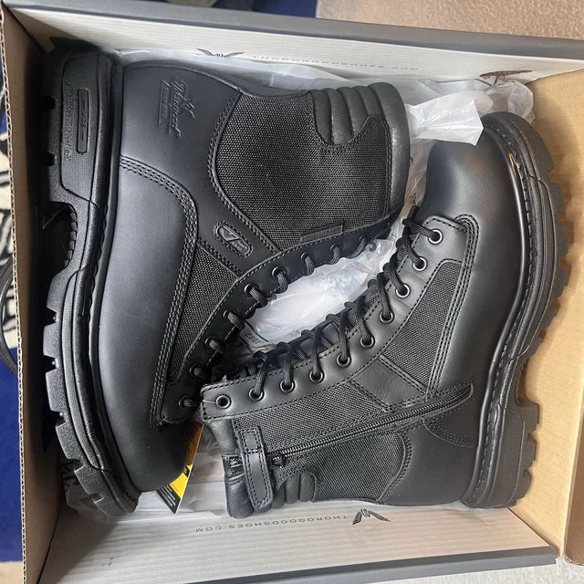 THOROGOOD 834-7991 8” Side Zip Trooper Waterproof Duty Boots 8.5 M £143 ...