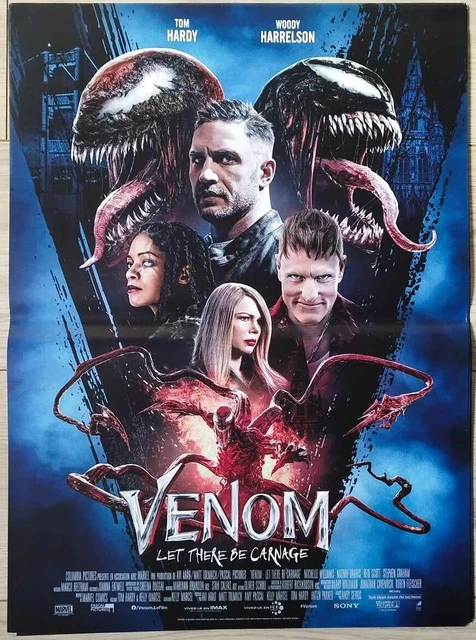 VENOM 2 AFFICHE Cinéma Originale ROULEE 53 x 39 cm Movie Poster Tom ...