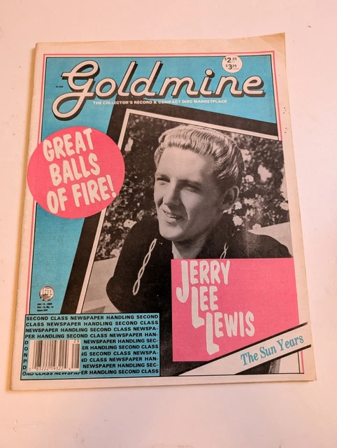 GOLDMINE: #234 July 1989 Jerry Lee Lewis - The Sun Years £6.99 ...