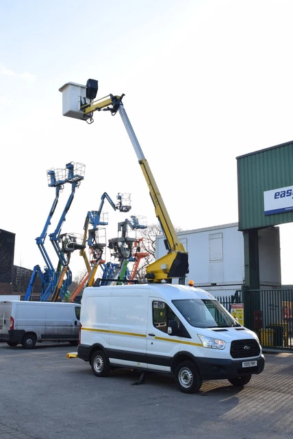 FORD TRANSIT CHERRY Picker Versalift ETL36 MEWP Van Mounted Access ...