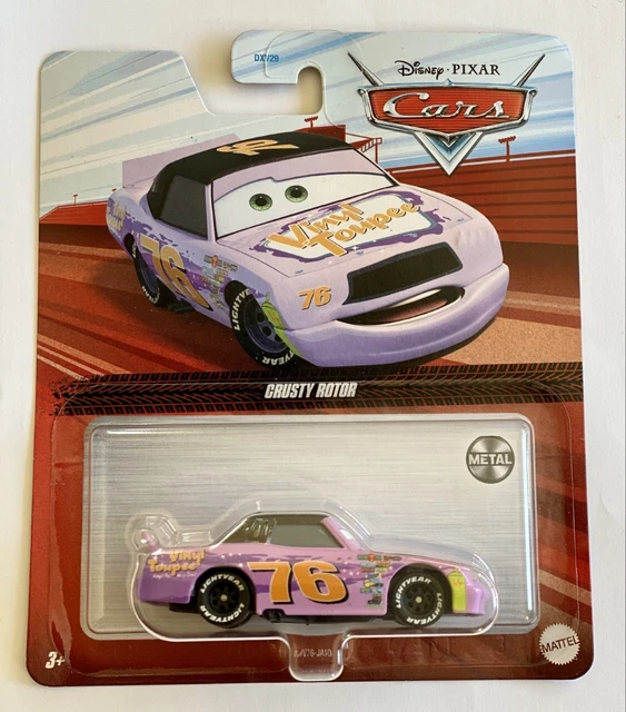 DISNEY PIXAR CARS CRUSTY ROTOR aka VINYL TOUPEE Rare Over 100 Cars ...