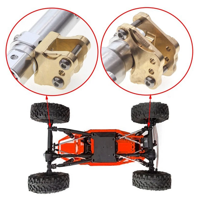 Brass Tie Rod Fixed Code Counterweight For Rbx10 Ryft 4wd Scale Rock 1 10 Rc Car 30 57