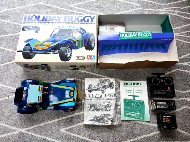 1980'S TAMIYA RC REMOTE CONTROL CAR - HOLIDAY BUGGY - BOXED WITH ...