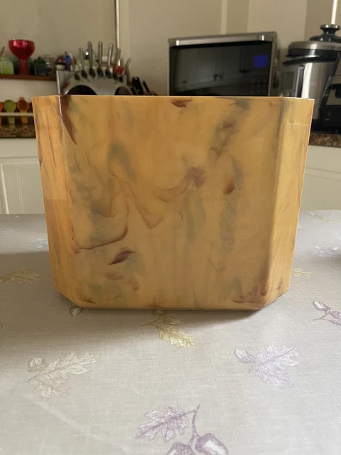 VINTAGE 1930S 1940S Art Deco Green Marbled Bakelite Bin / Planter EUR ...