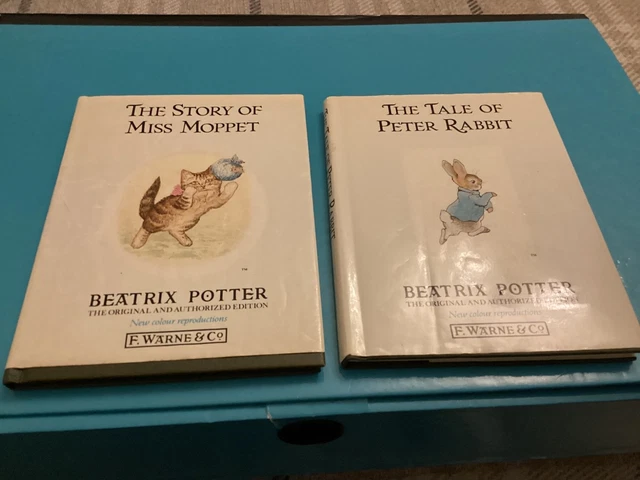 THE STORY OF Miss Moppet & The Tale of Peter Rabbit by Beatrix Potter ...