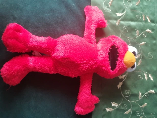 SESAME STREET ELMO talking teddy £9.00 - PicClick UK