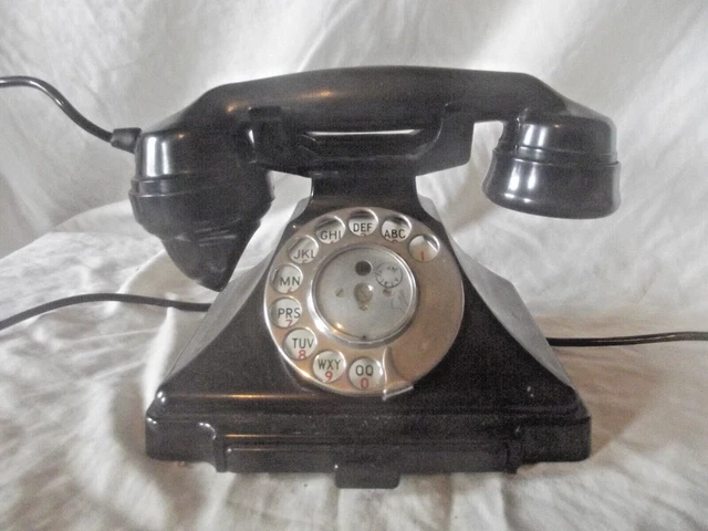 VINTAGE GPO BAKELITE Telephone Pyramid Rotary Dial Model 1/232F £130.00 ...