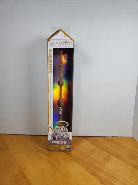 HARRY POTTER SPELLBINDING Wands Dumbledore BNIB Wizarding world $43.00 ...